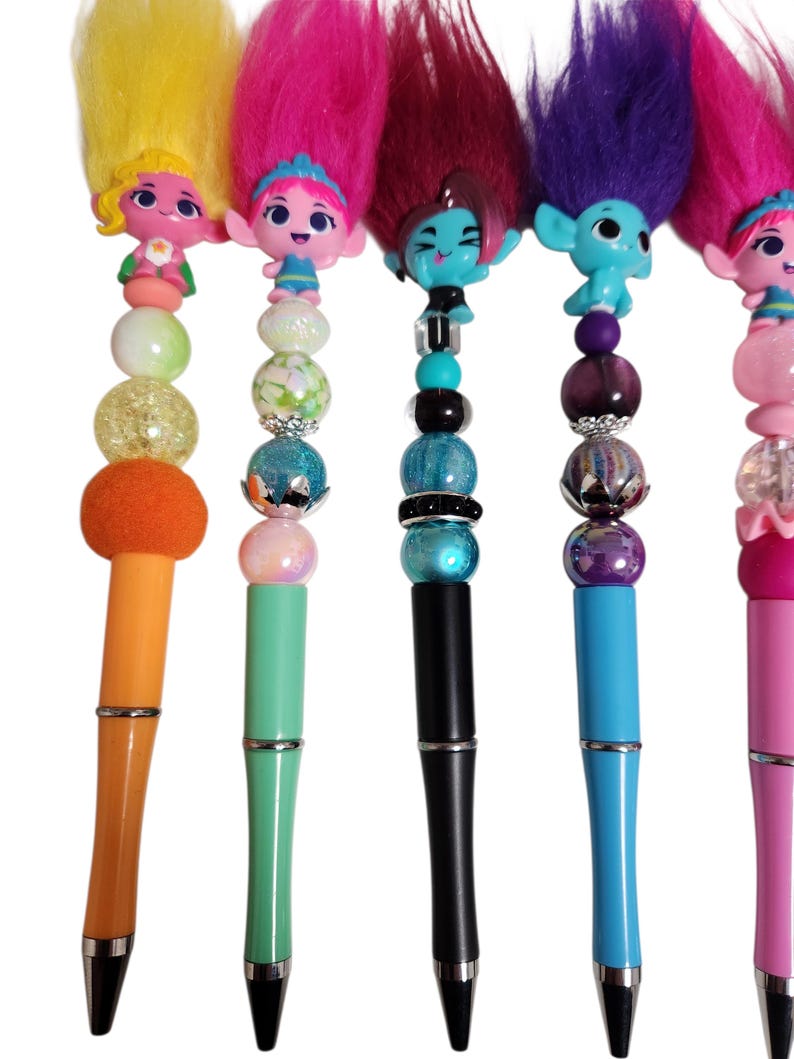 Trolls Inspired Pens - Etsy