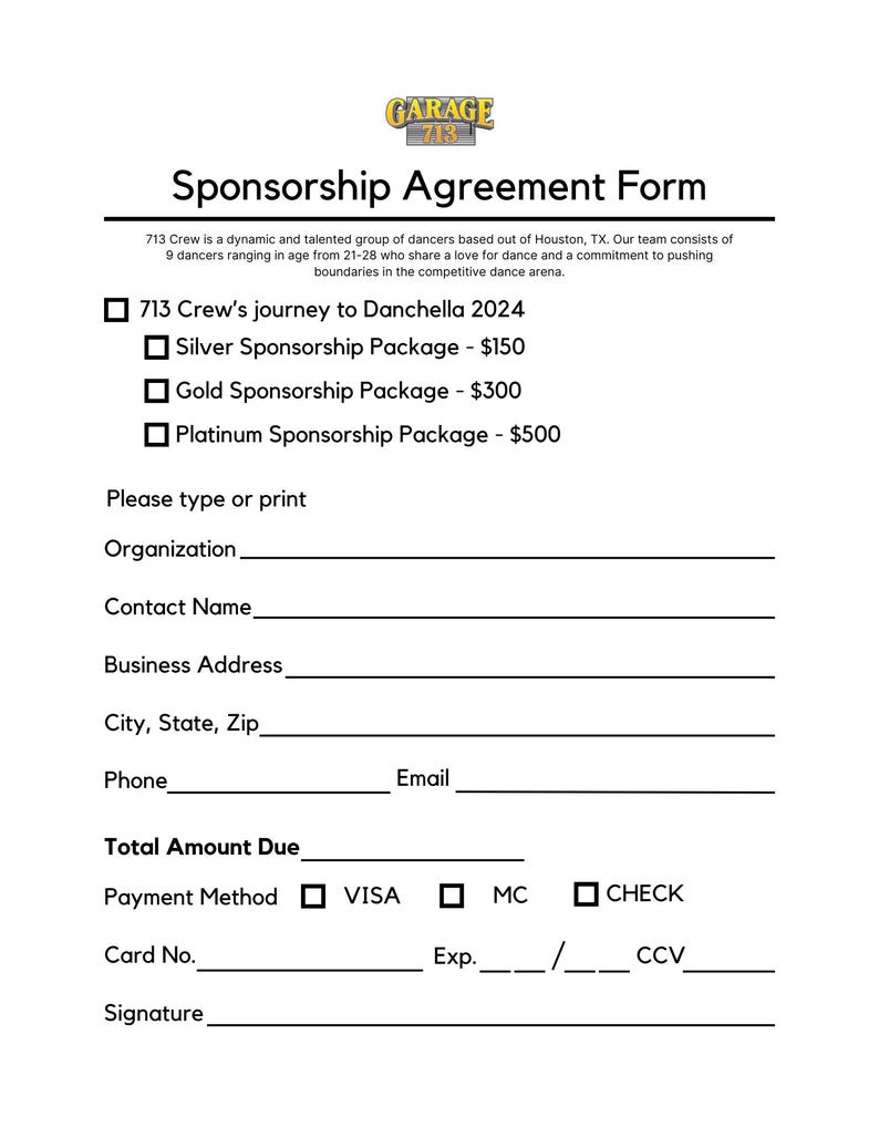 Sponsorship Proposal - Etsy