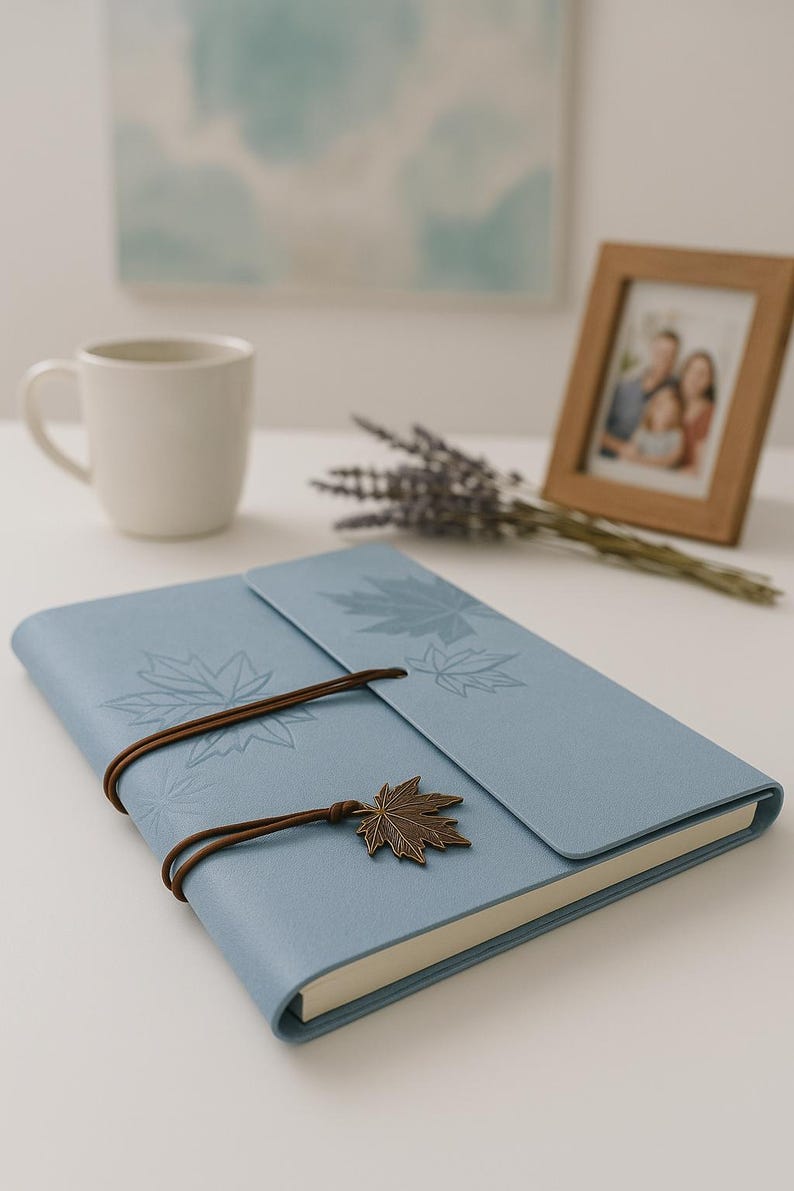 Personalized Engraved Name Leather Notebook: Dics Bound, Custom Love ...