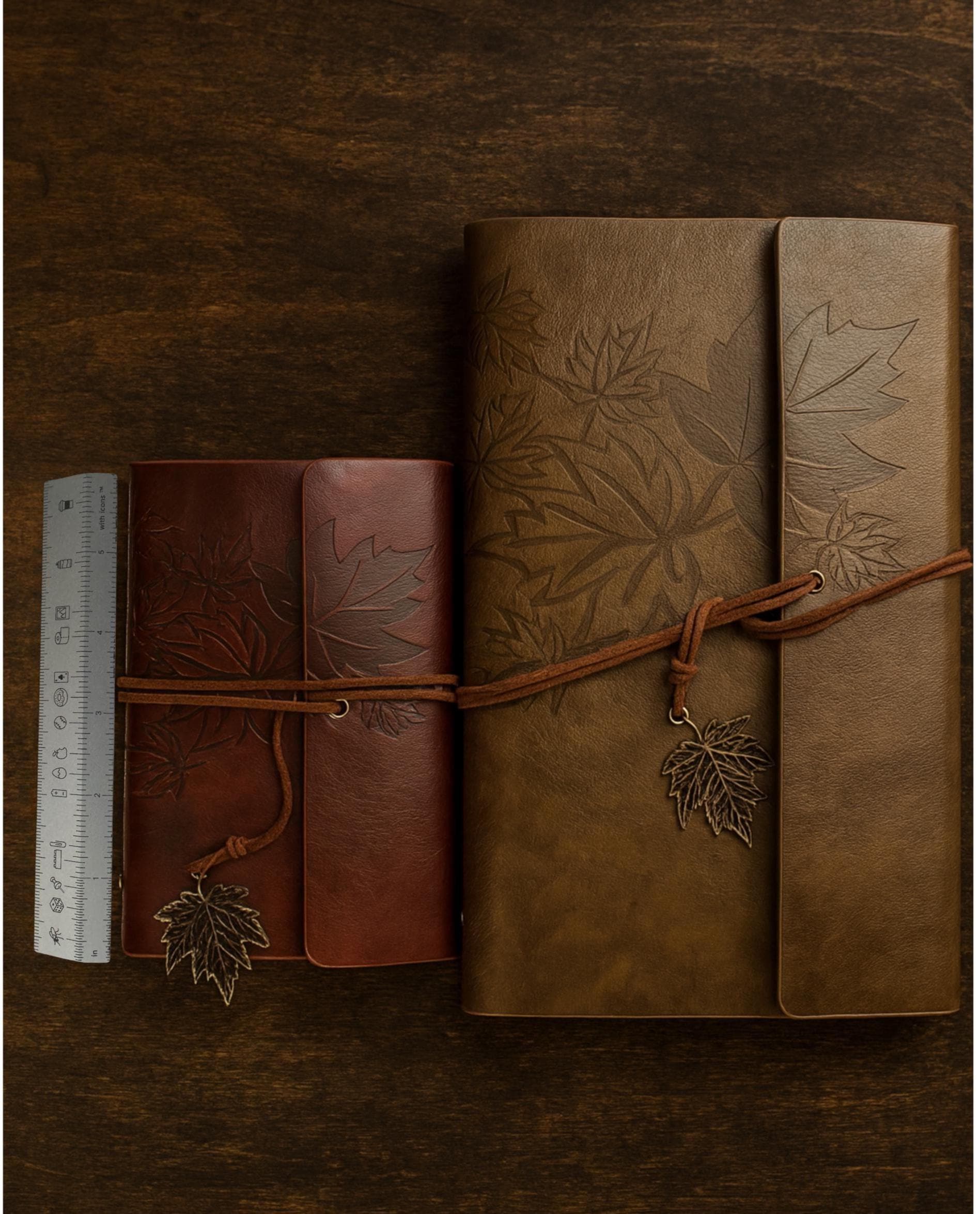 Personalized Engraved Name Leather Notebook: Dics Bound, Custom Love ...