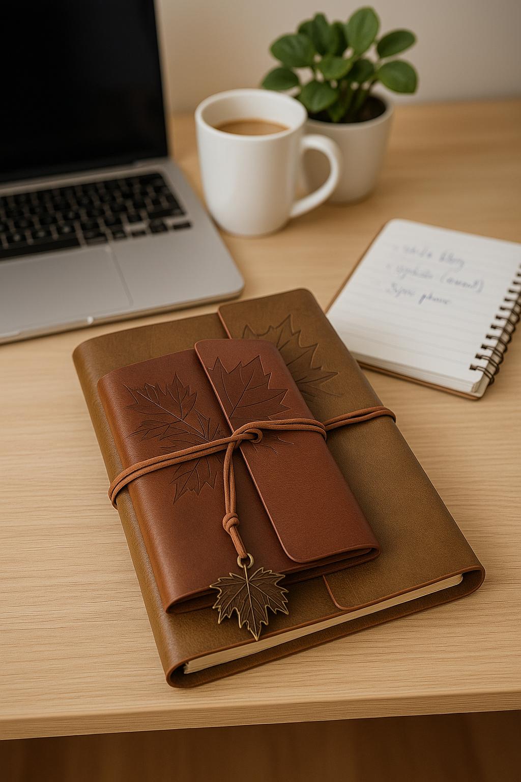 Personalized Engraved Name Leather Notebook: Dics Bound, Custom Love ...