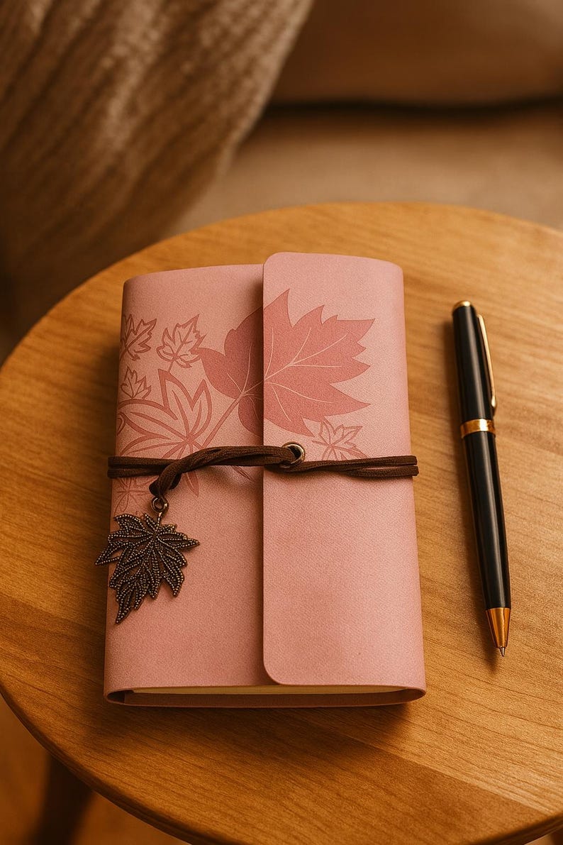 Personalized Engraved Name Leather Notebook: Dics Bound, Custom Love ...