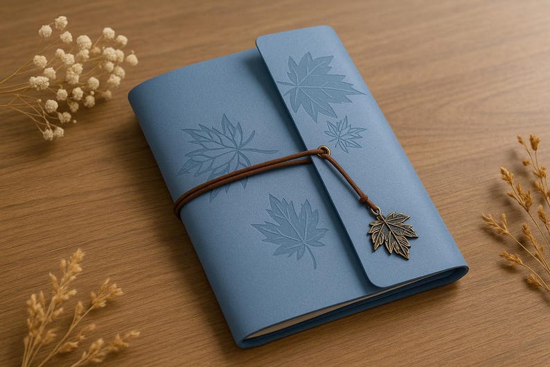 Personalized Engraved Name Leather Notebook: Dics Bound, Custom Love ...