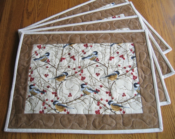 Quilted Placemats Patchwork Placemats Country Placemats. Set - Etsy