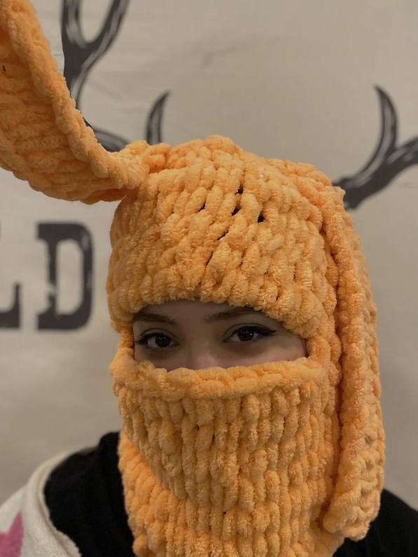 Bunny Ear Balaclava Snow Mask - Etsy