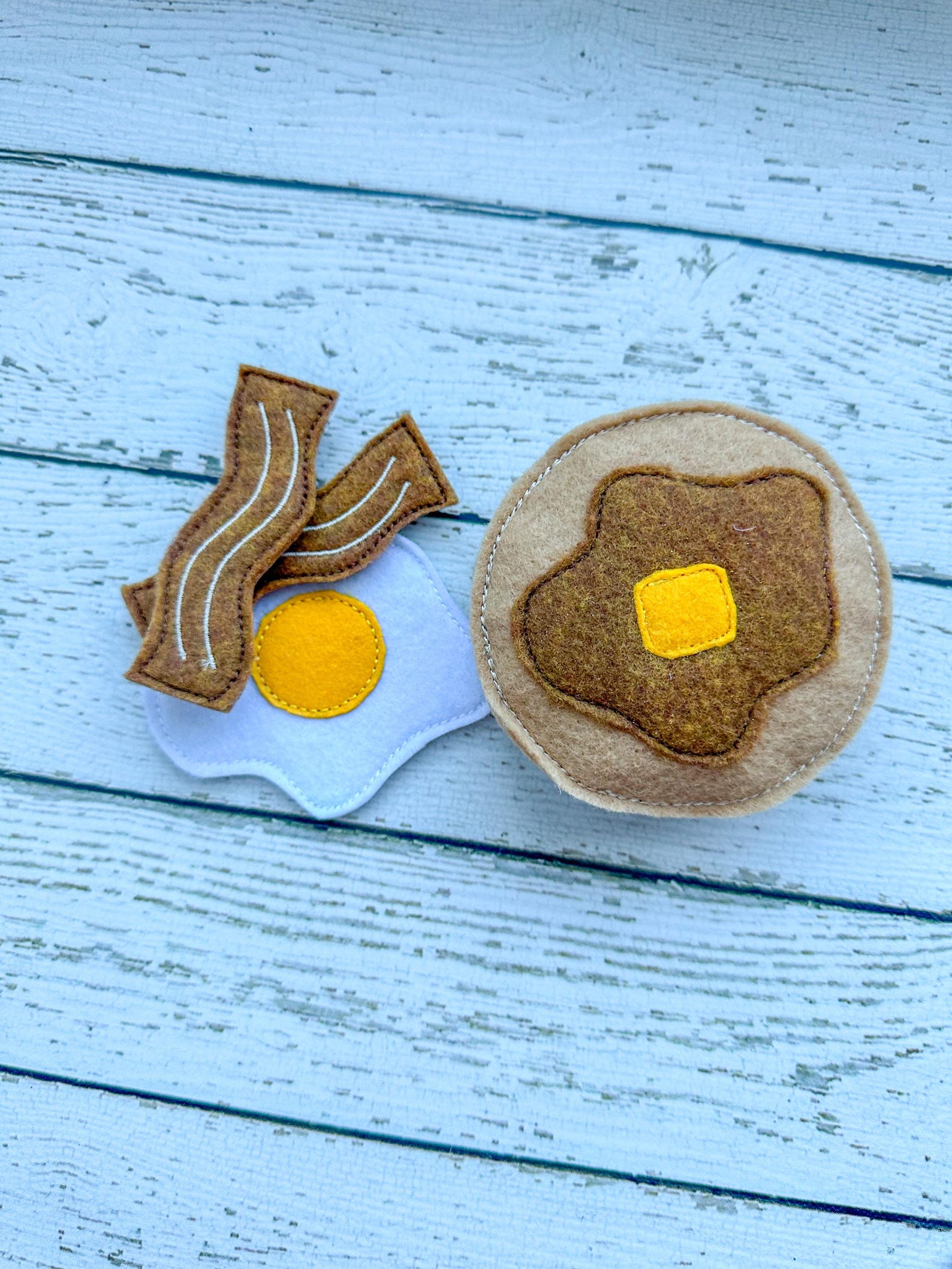 ITH Felt Breakfast Food Play Set Machine Embroidery Digital Download ...
