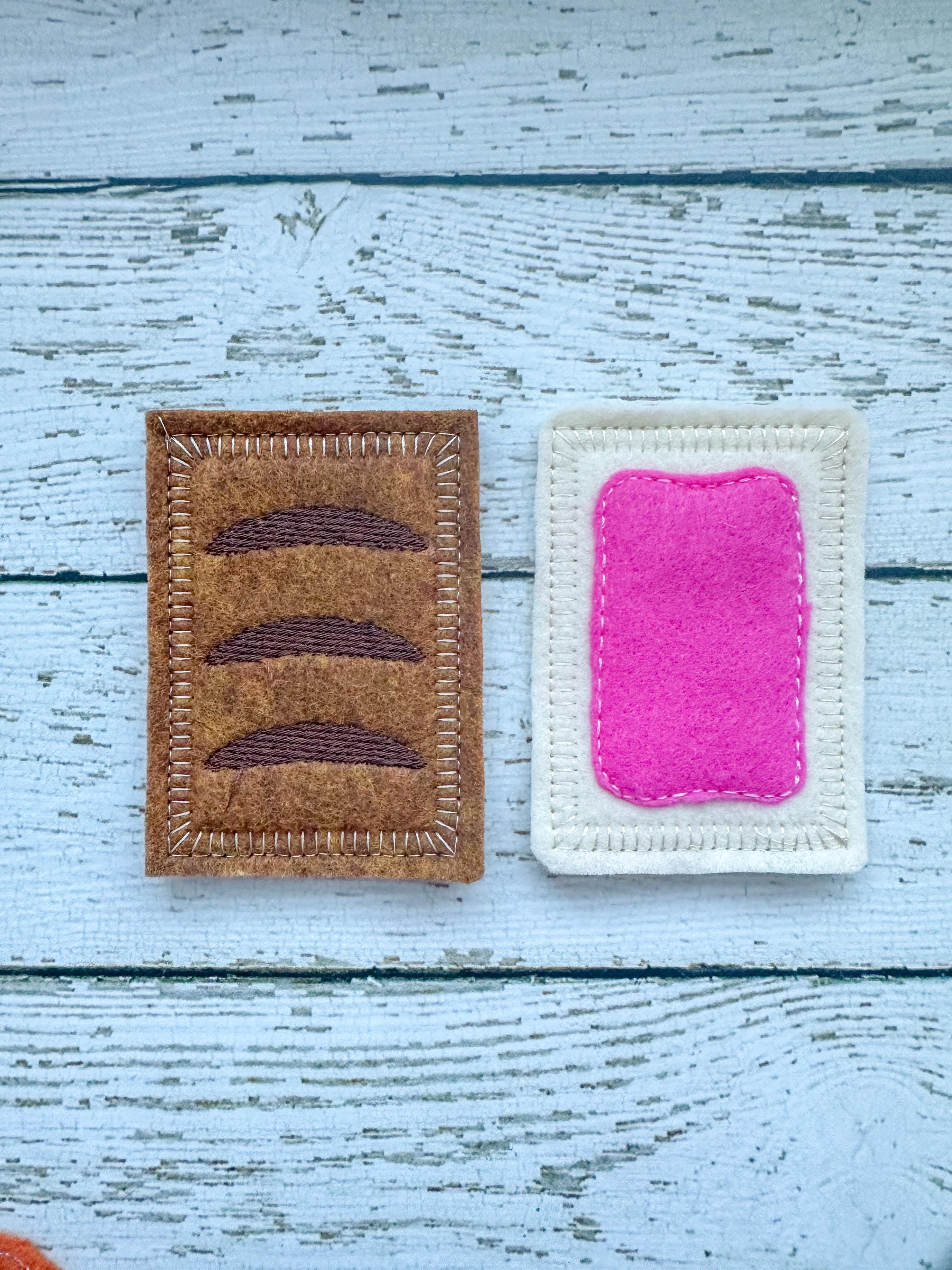 ITH Felt Breakfast Food Play Set Machine Embroidery Digital Download ...