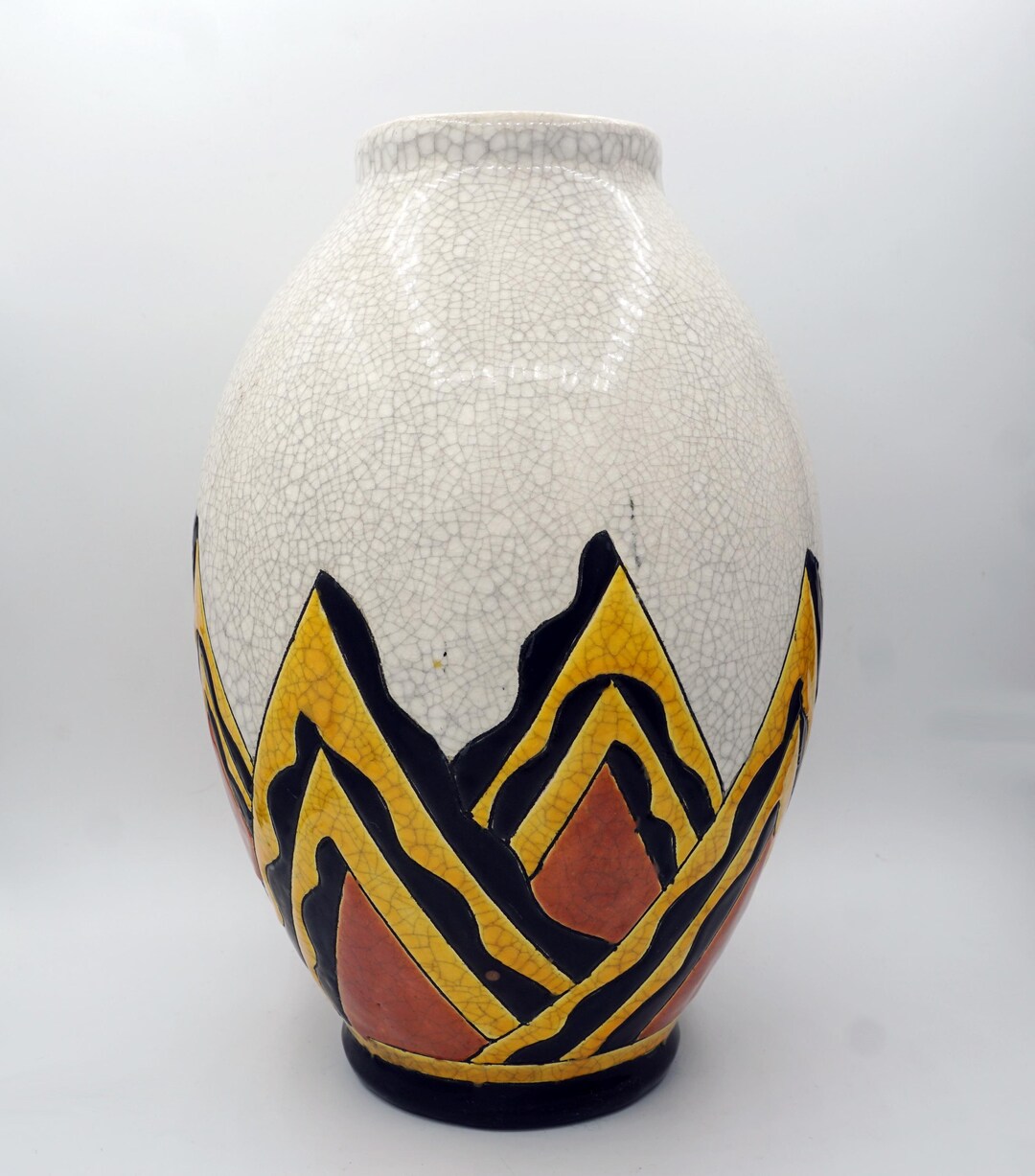 Art Deco - Ceramic Vase - by Charles Catteau for Keramis 1928 - Decor ...