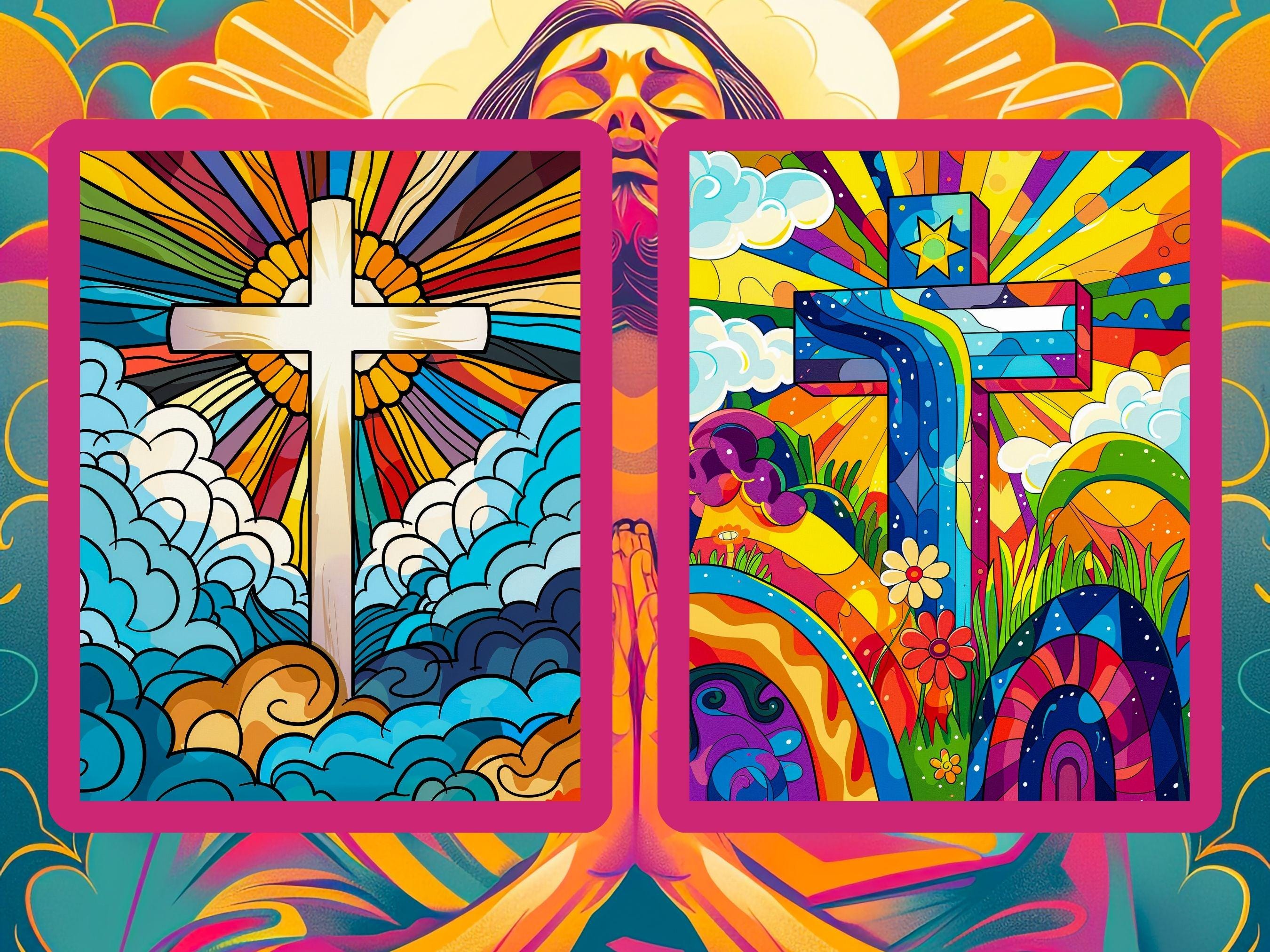 152 Jesus and Christianity Coloring Book, Printable PDF, Jesus ...