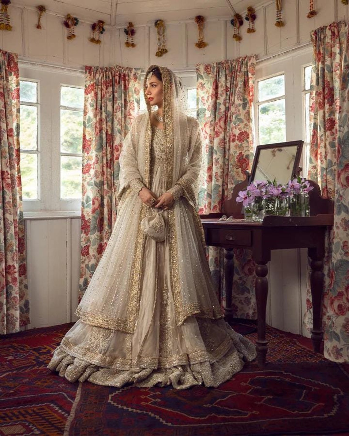 Pakistani Wedding Dress Nikah Peshwas Sharara Collection Indian Dress ...