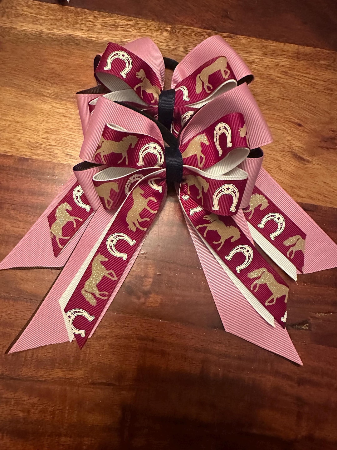 EQUESTRIAN HAIR BOWS, Horse Show Bows, Fancy Hair Bows, Short Stirrup ...