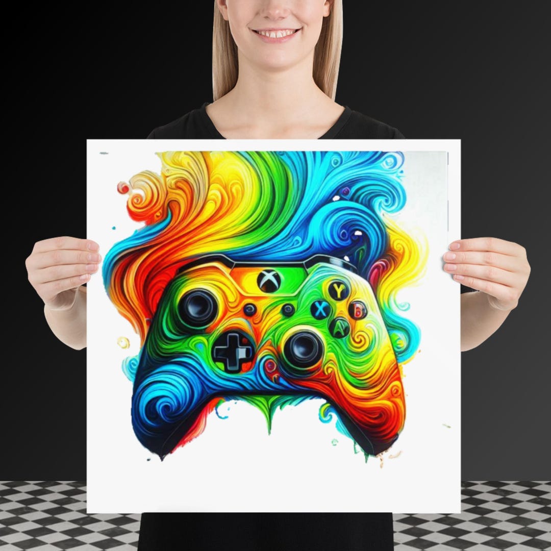Controller Poster - Etsy