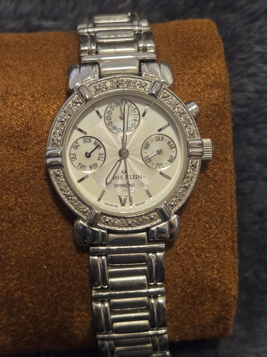 Anne Klein Diamond Watch - Etsy