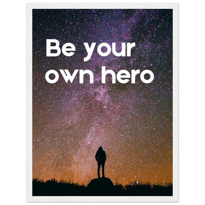 Inspirational Quotes Motivational Poster Framed Entrepreneur Wall Art ...