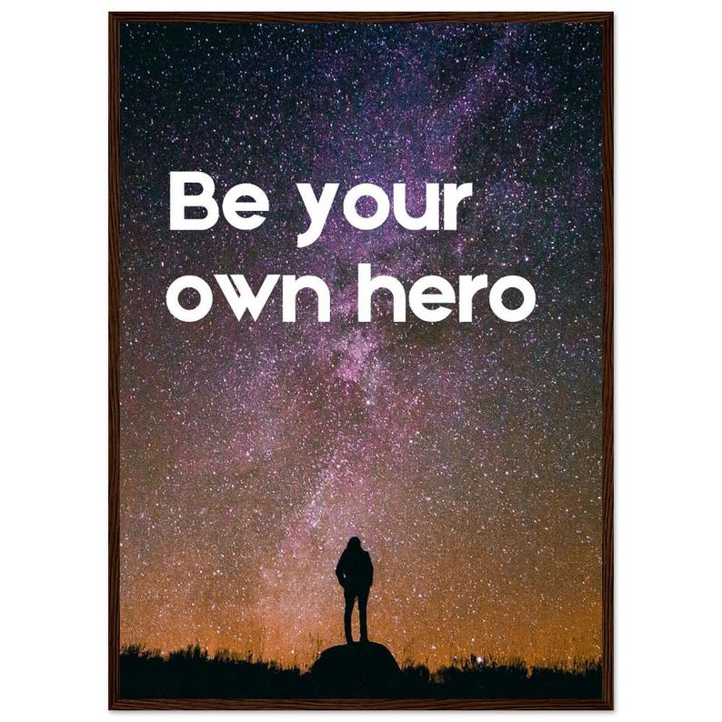 Inspirational Quotes Motivational Poster Framed Entrepreneur Wall Art ...