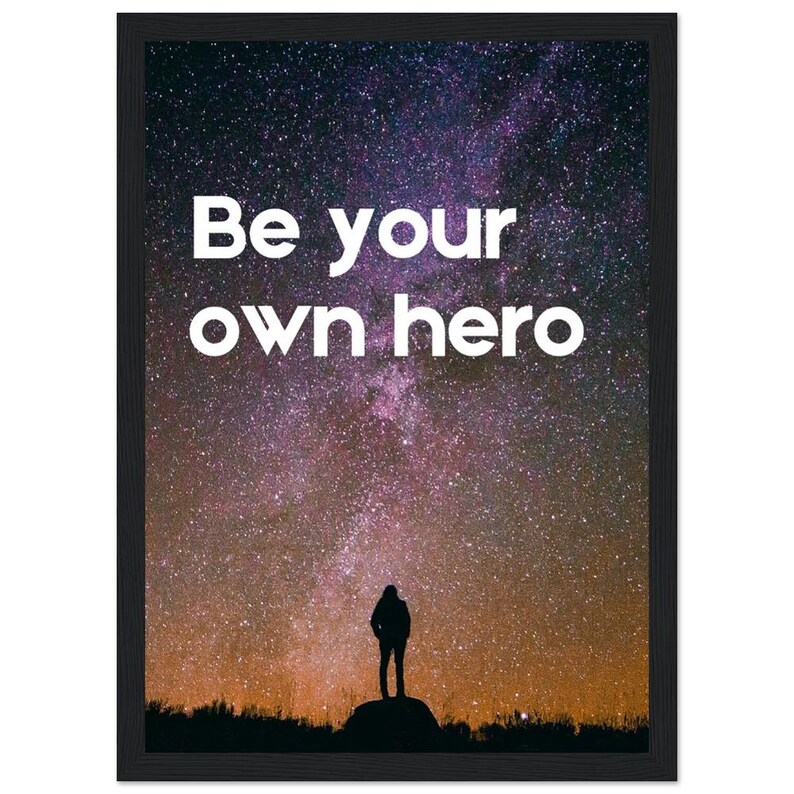 Inspirational Quotes Motivational Poster Framed Entrepreneur Wall Art ...