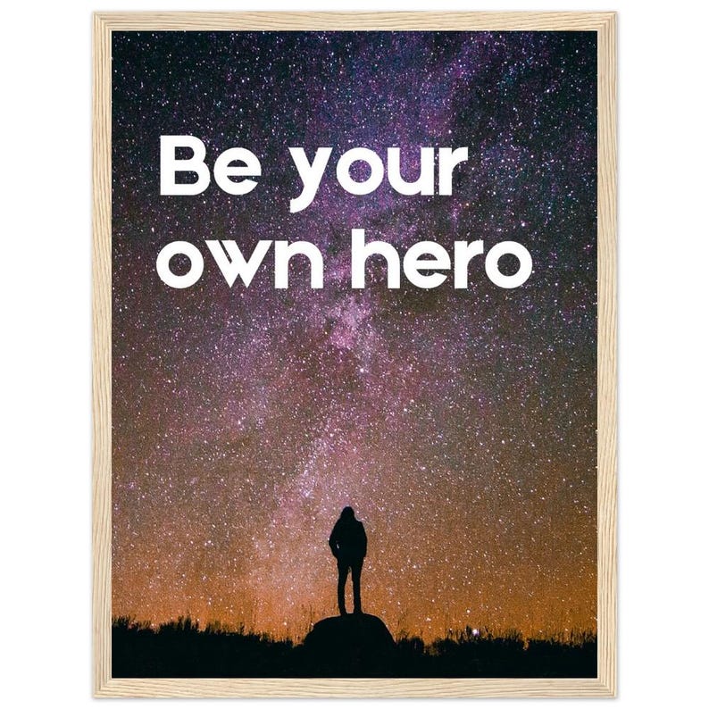 Inspirational Quotes Motivational Poster Framed Entrepreneur Wall Art ...