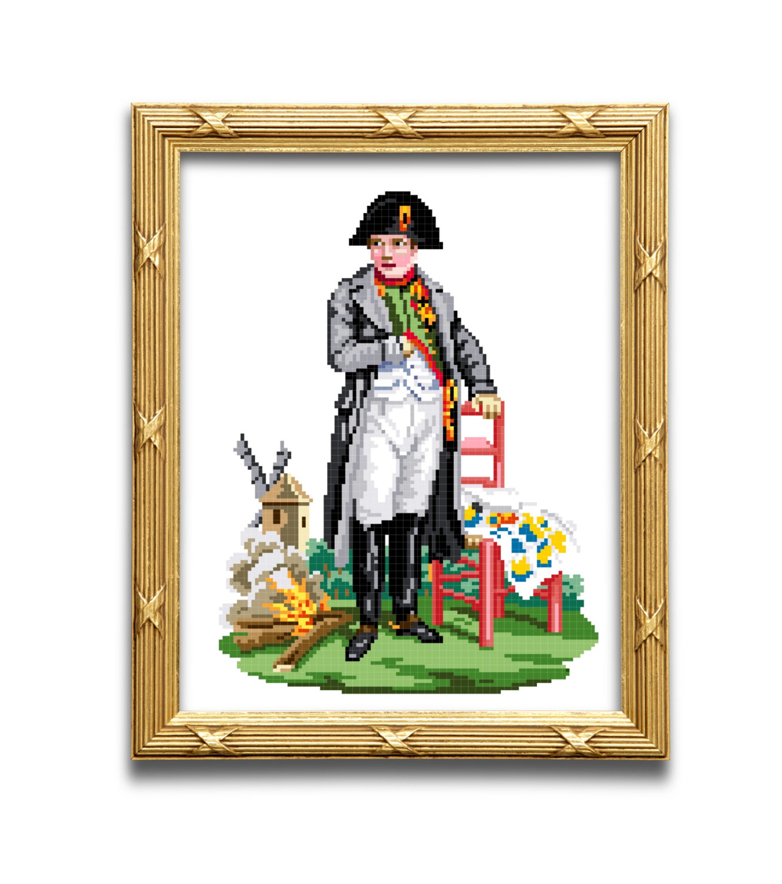 Napoleon. Cross Stitch Pattern. Instant Download PDF. - Etsy