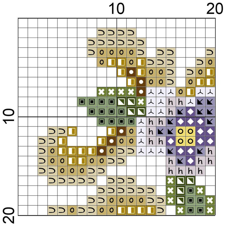 Pastoral Cross Stitch Pattern . Instant Download PDF - Etsy