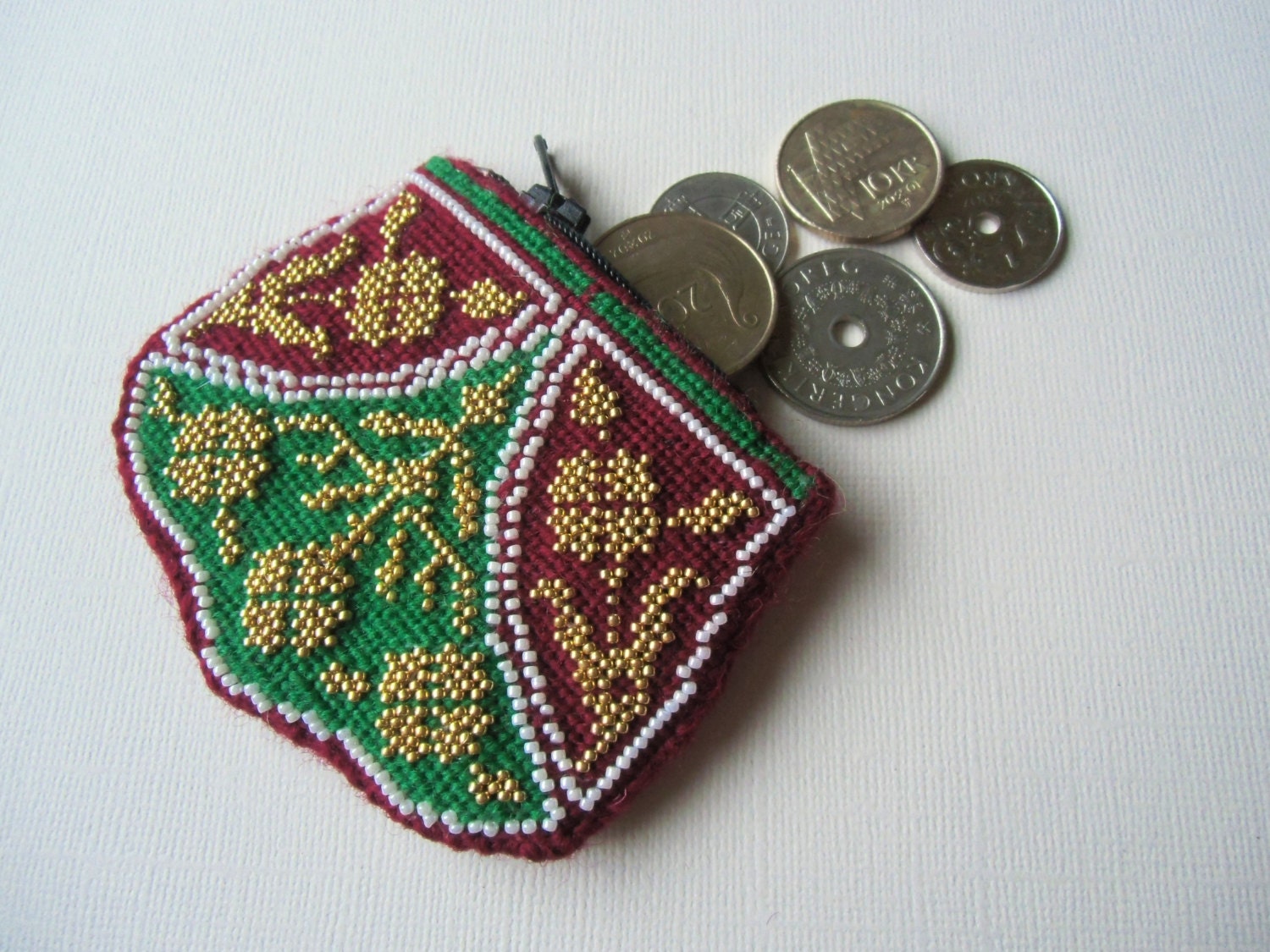 Victorian Purse Cross Stitch Pattern. Instant Download PDF. - Etsy