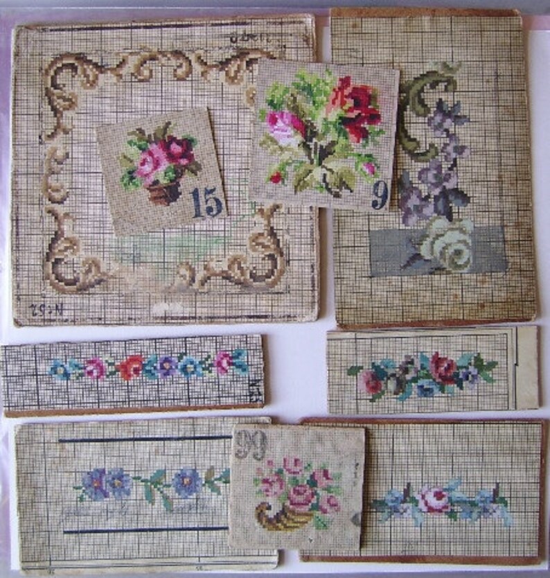 Berlin Wool Work Spot Sampler, Cross Stitch Pattern PDF. Instant ...