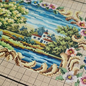Pastoral- Cross Stitch Pattern . Instant Download PDF - Etsy