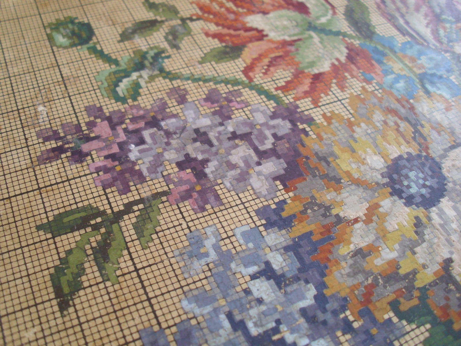 Victorian Blooms - Victorian Cross Stitch Pattern . Instant Download ...