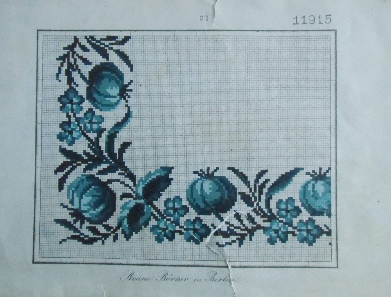 True Blue - Cross Stitch Pattern. Instant Download PDF - Etsy