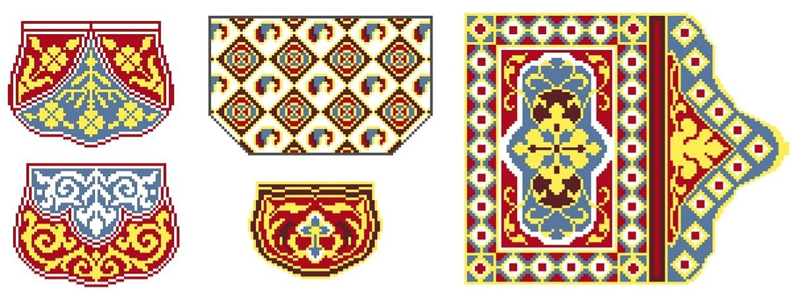 Victorian Purse Cross Stitch Pattern. Instant Download PDF. - Etsy