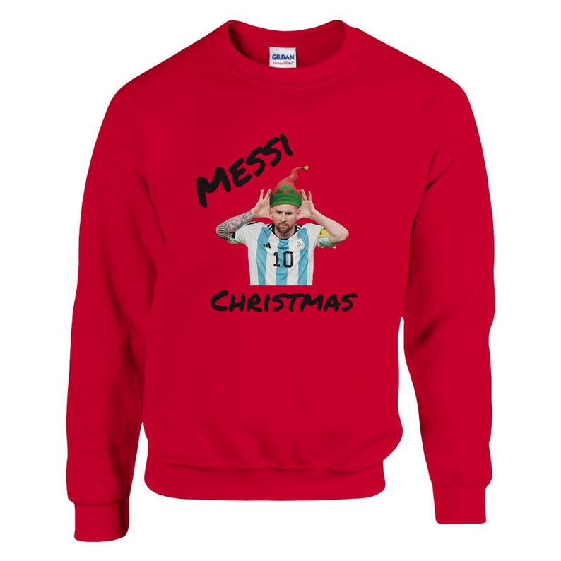 Messi Christmas Inter Miami Jumper - Etsy