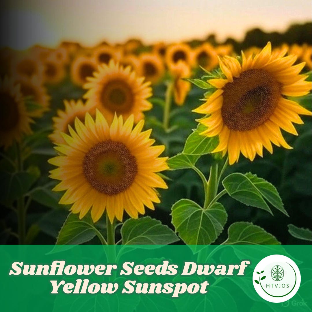 15 Dwarf Sunspot Sunflower Seeds: Heirloom Non-gmo Compact Blooms - Etsy