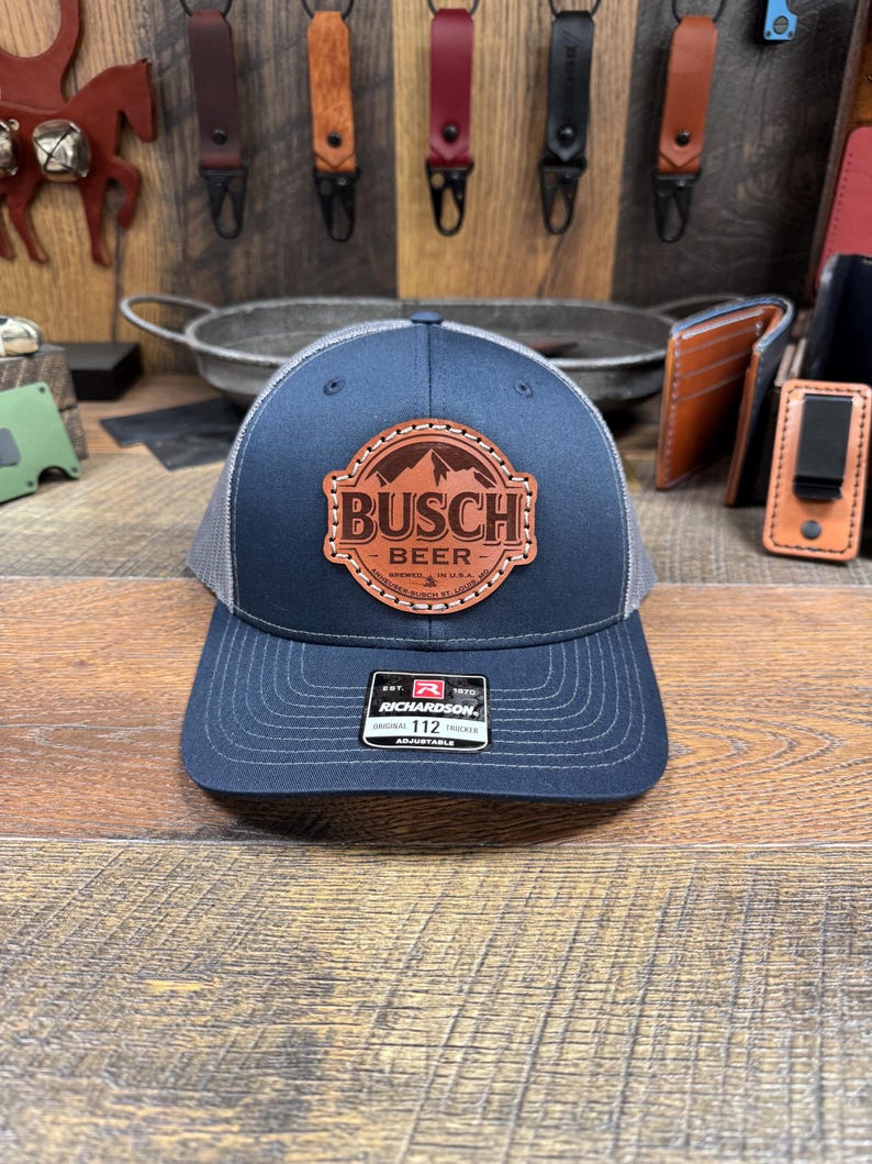 Busch Beer Hat, Beer Hat, Busch Beer Hat, Trucker Hat, Anheuser Busch ...