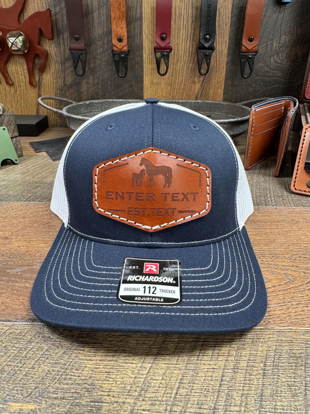 Horse Hat, Custom Farm Hat, Horse Stable, Walking Horse, Horse Farm ...