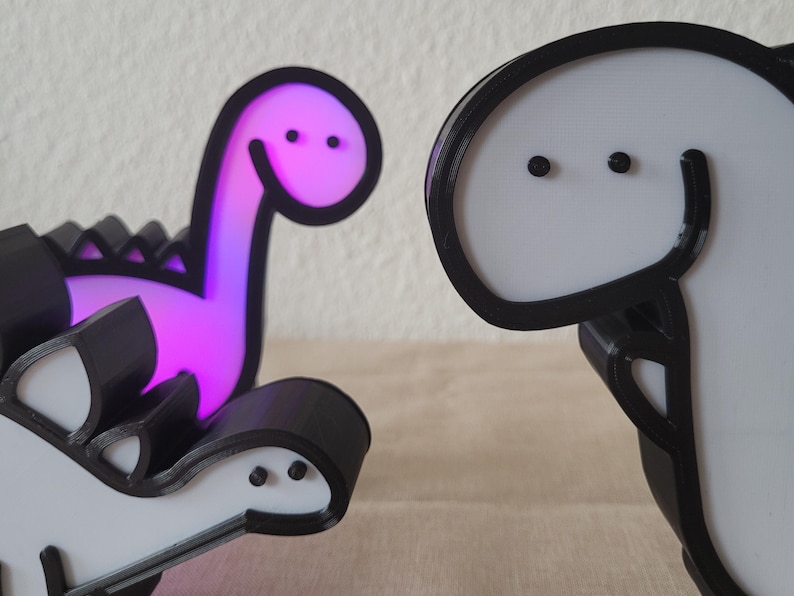 LUMO - Lámpara de dinosaurio - Decoración LED para habitación infantil ...