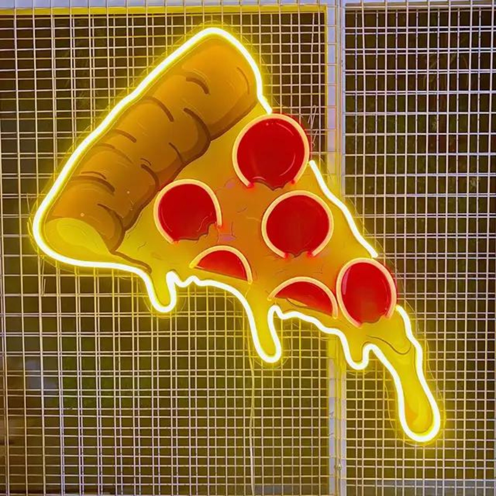Custom Neon Sign| Pizza Neon Sign| Food Snack Neon Logo for Fast Food ...