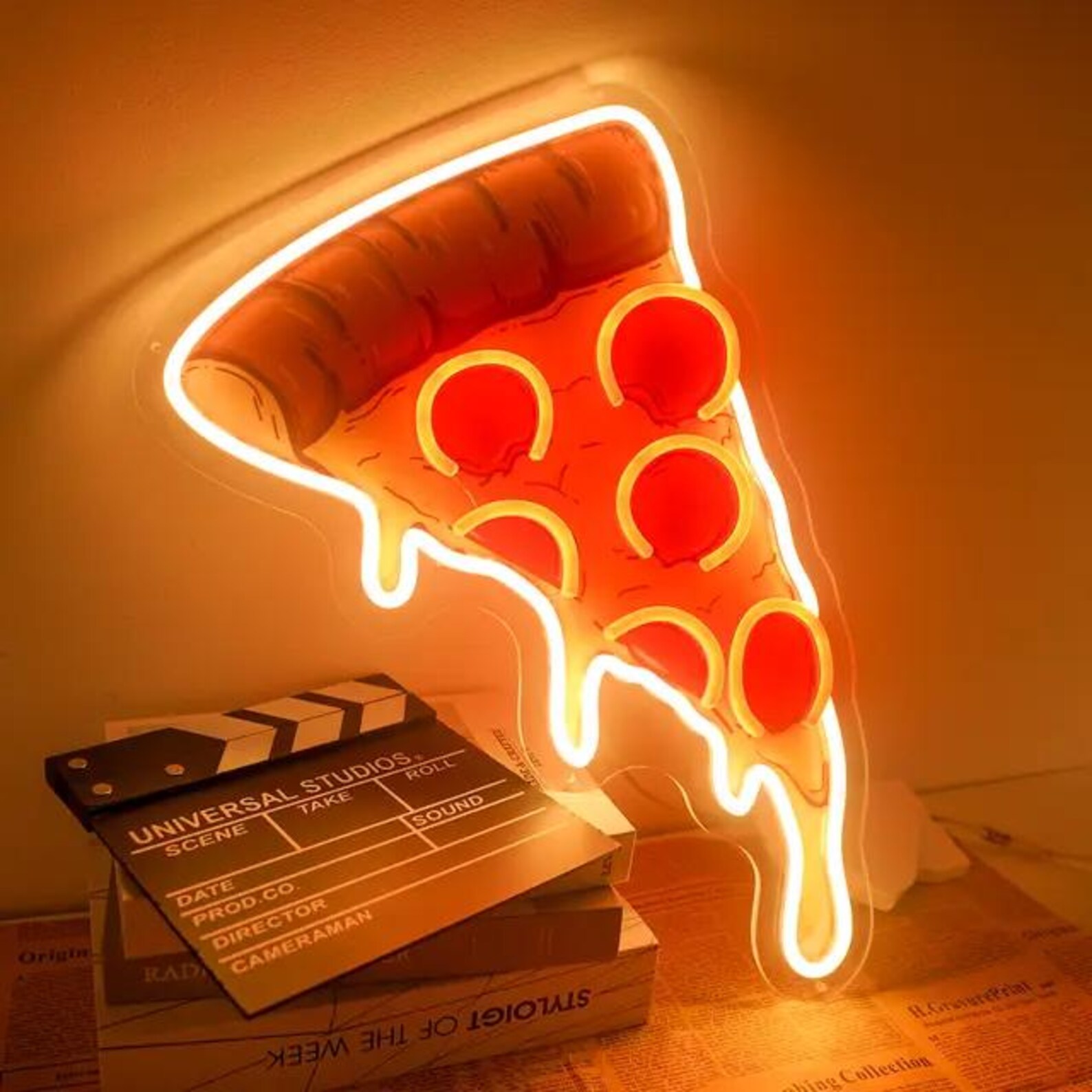 Custom Neon Sign| Pizza Neon Sign| Food Snack Neon Logo for Fast Food ...