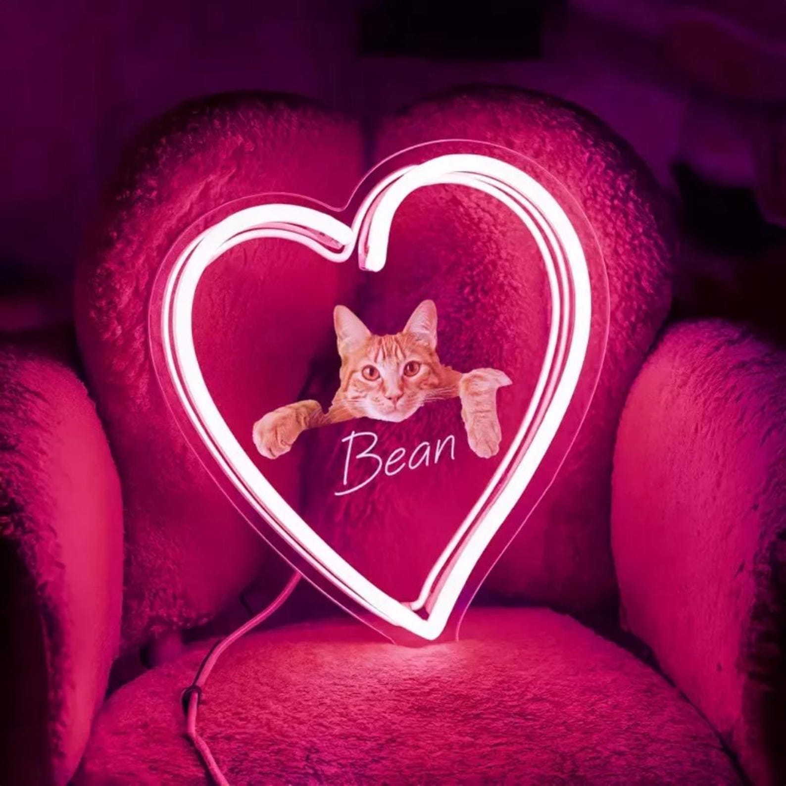 Neon Custom Sign| Dog Neon Sign| Dog Neon Logo| Animals Pet Neon Sign ...