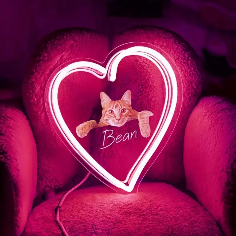 Neon Custom Sign| Dog Neon Sign| Dog Neon Logo| Animals Pet Neon Sign ...