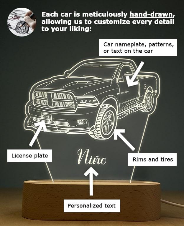 Custom Firefighter Night Light, Personalized Fireman Lamp, Firefighter ...