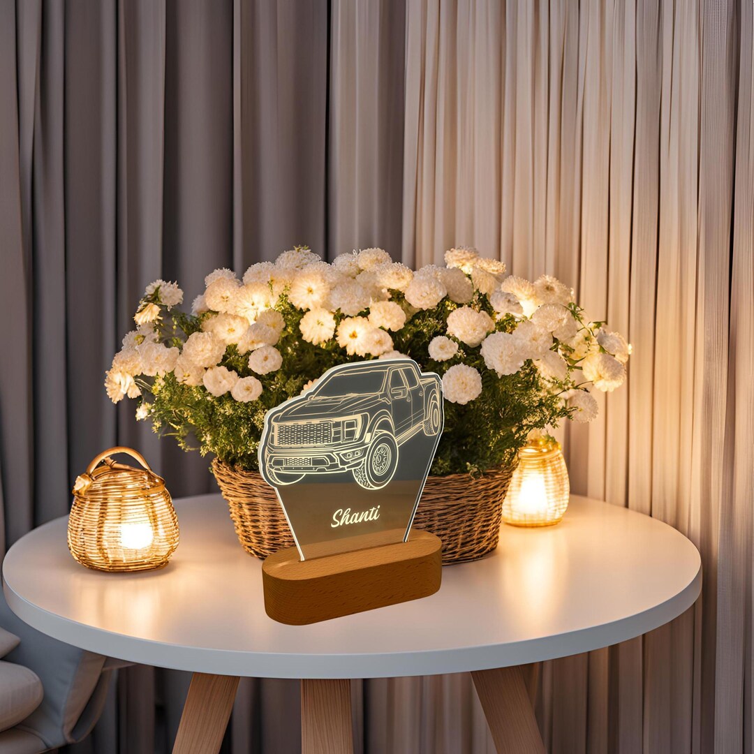 Car Night Light, Car Shaped Lamp, Kids Night Lamp, Custom Car Light ...