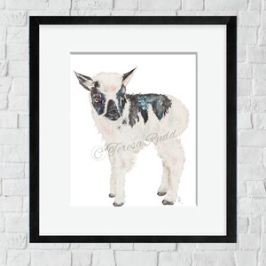 Fiona Angel Baby Instant Digital Download Print Room Decor Sweet Lamb ...