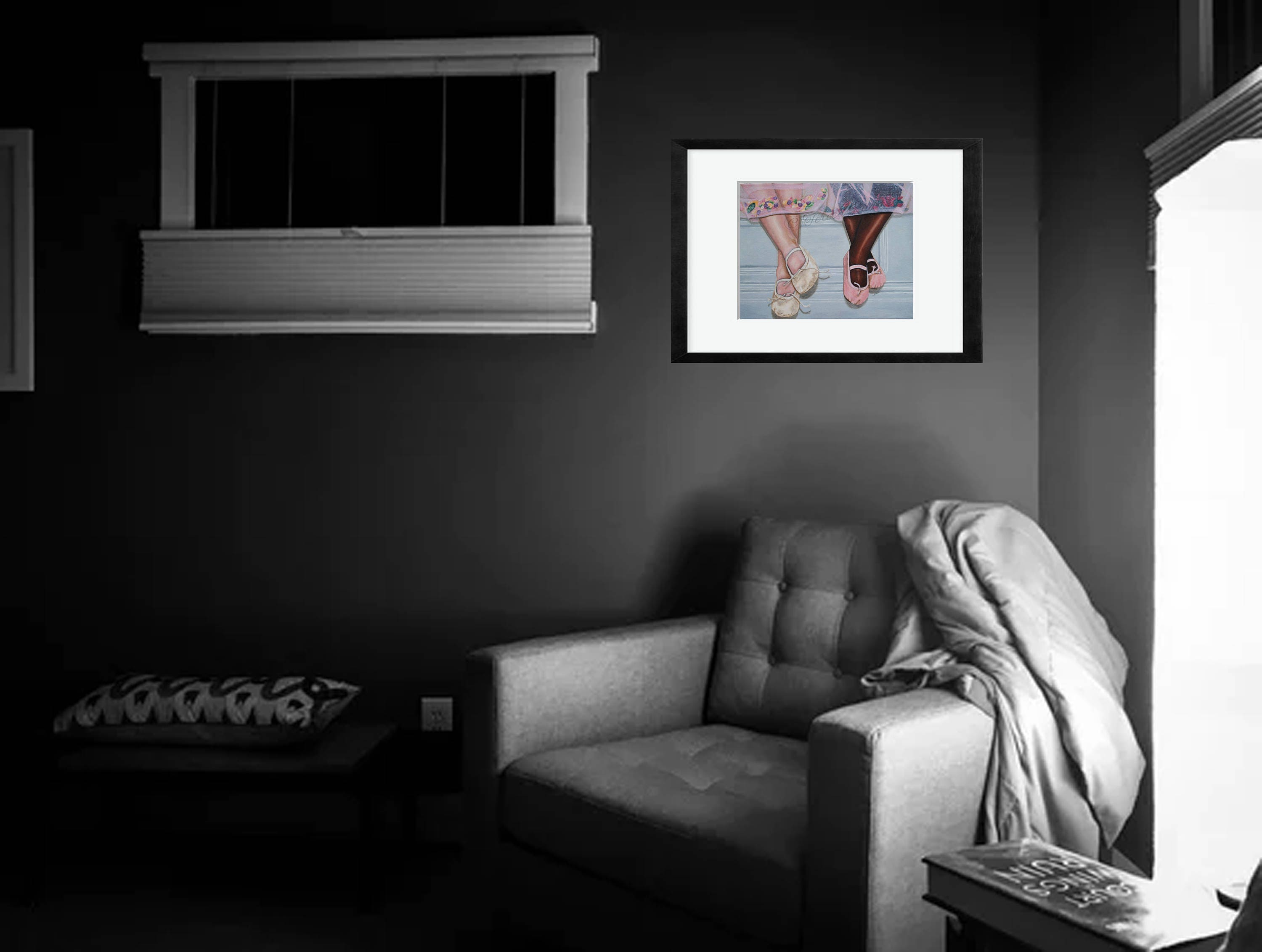 Gracie & Hannah Ballet Shoes Instant Digital Download Print Room Decor ...