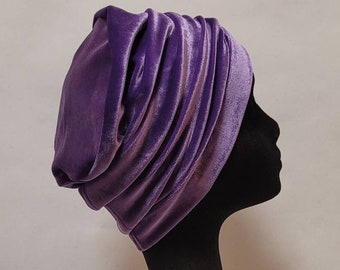 Purple Velvet Hat | Etsy