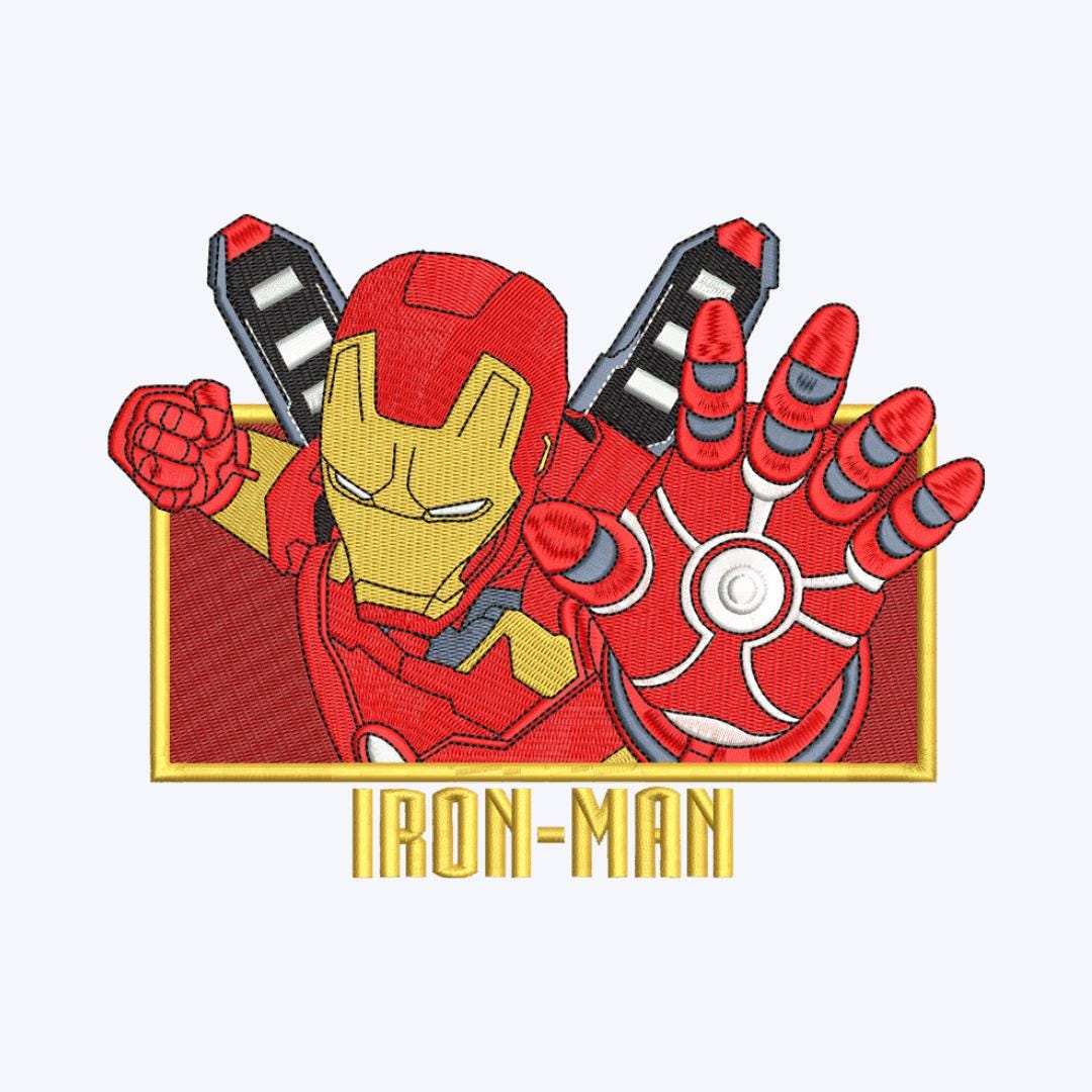 Superhero Embroidery Design File: Hero Embroidery Design for All ...