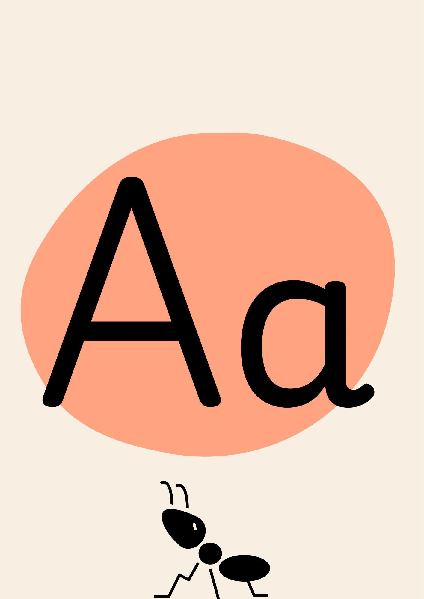 Alphabet Prints Pastel Classroom Decor, Literacy Display Early Literacy ...