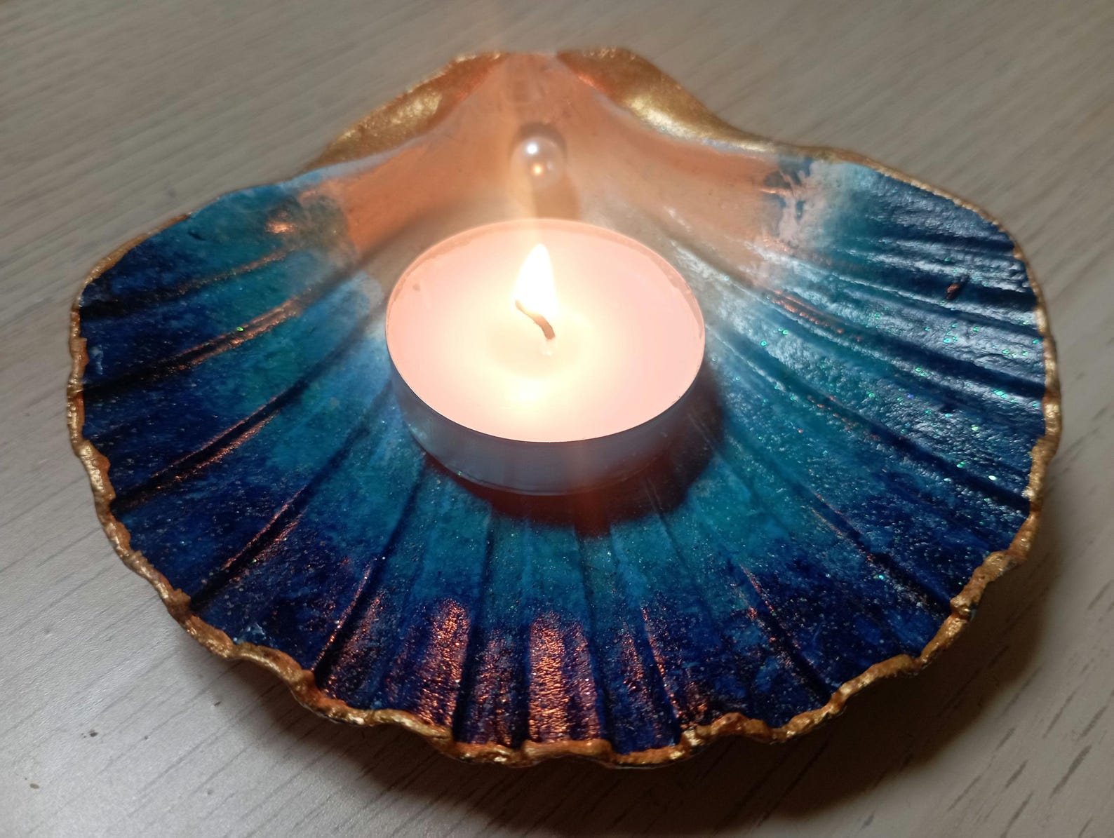 Hand Painted Irish Shell Art - Etsy