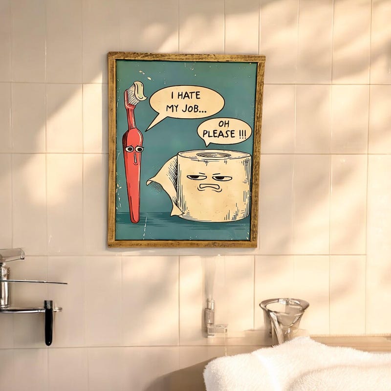 Bathroom Humor - Etsy