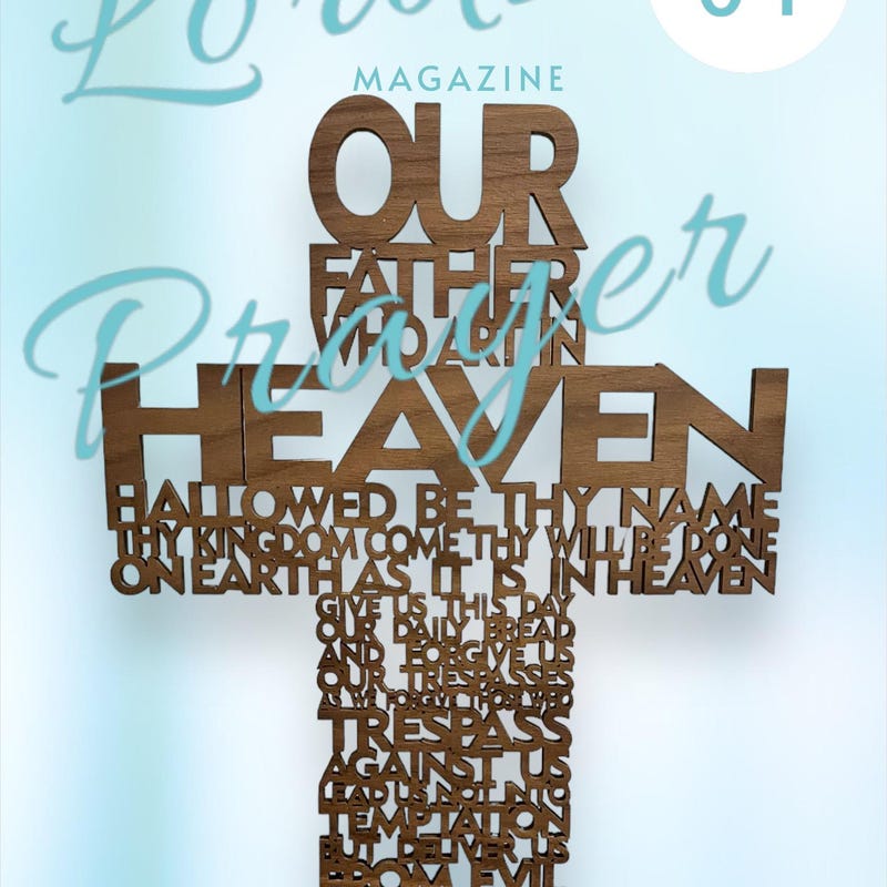 Prayer Cross - Etsy