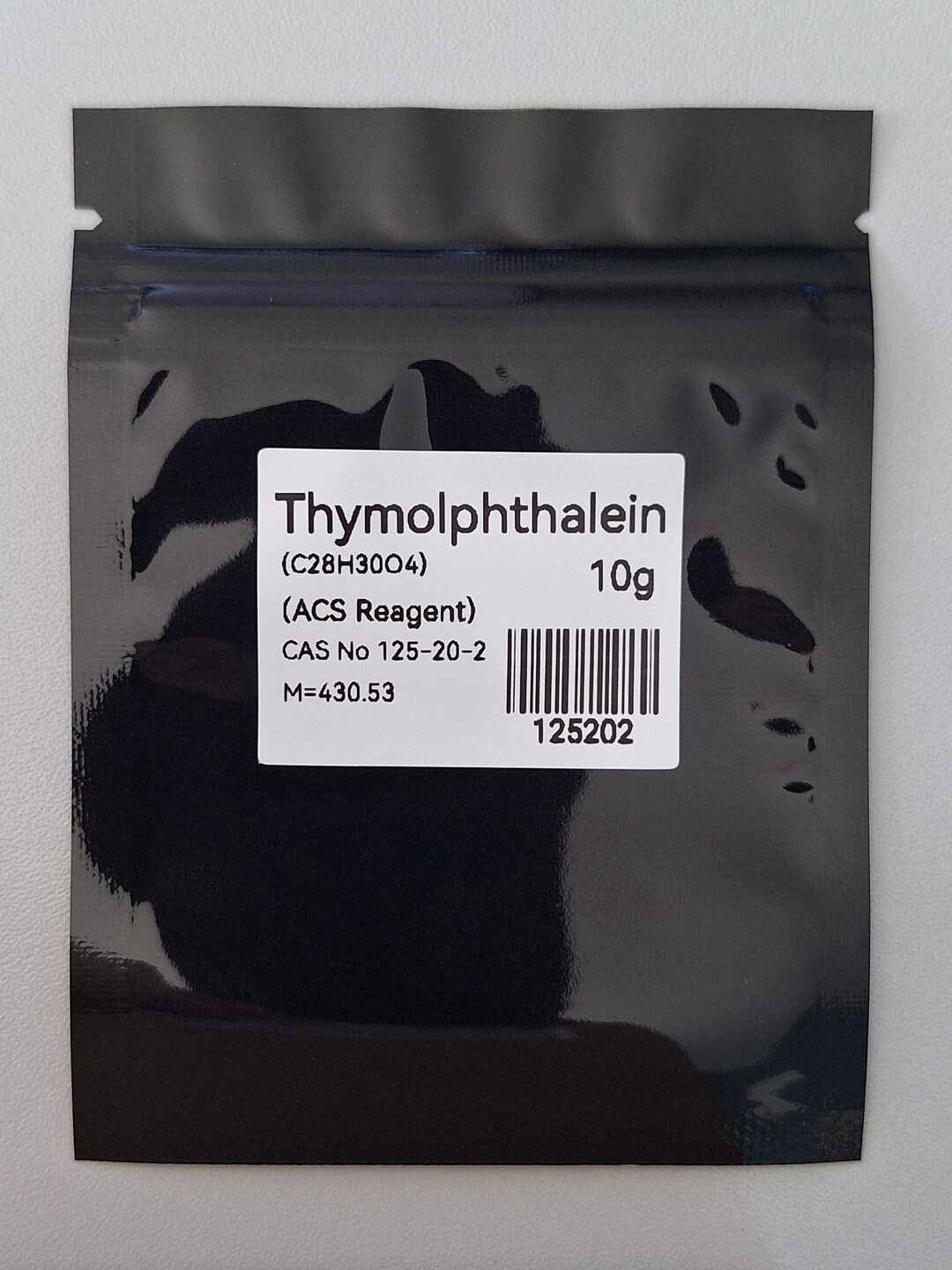 10g Thymolphthalein Indicator, ACS Reagent CAS 125-20-2 - Etsy