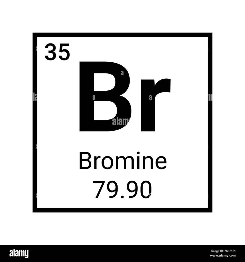 Bromine, Elemental. 5g Vial. - Etsy